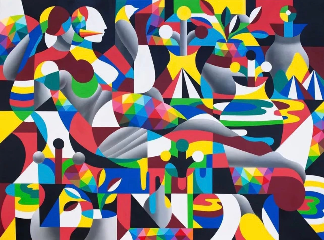 Okuda “Temples And Souls” – Mile High Gallery